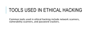 24th century Ethical Hacking process for Education | PPT