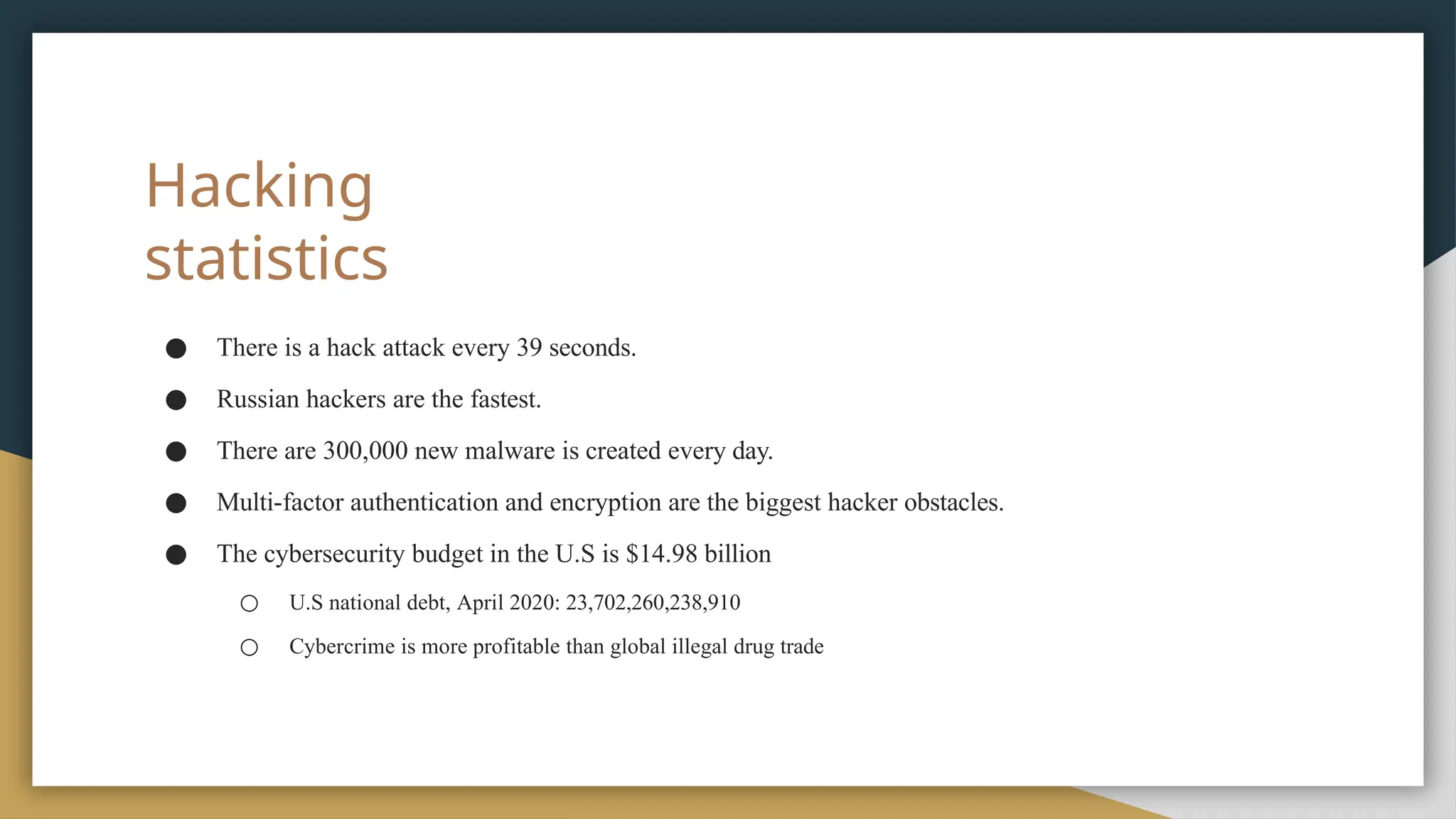 Ethical Hacking Presentation in PPT format | PPTX