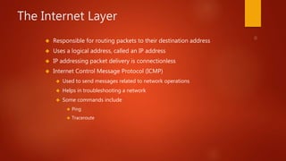 Ethical hacking Chapter 2 - TCP/IP - Eric Vanderburg | PPTX