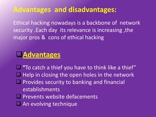 Ethical Hacking | PPTX