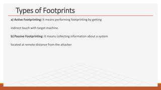Ethical hacking - Footprinting.pptx
