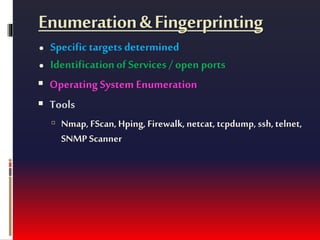 Ethical hacking | PPTX