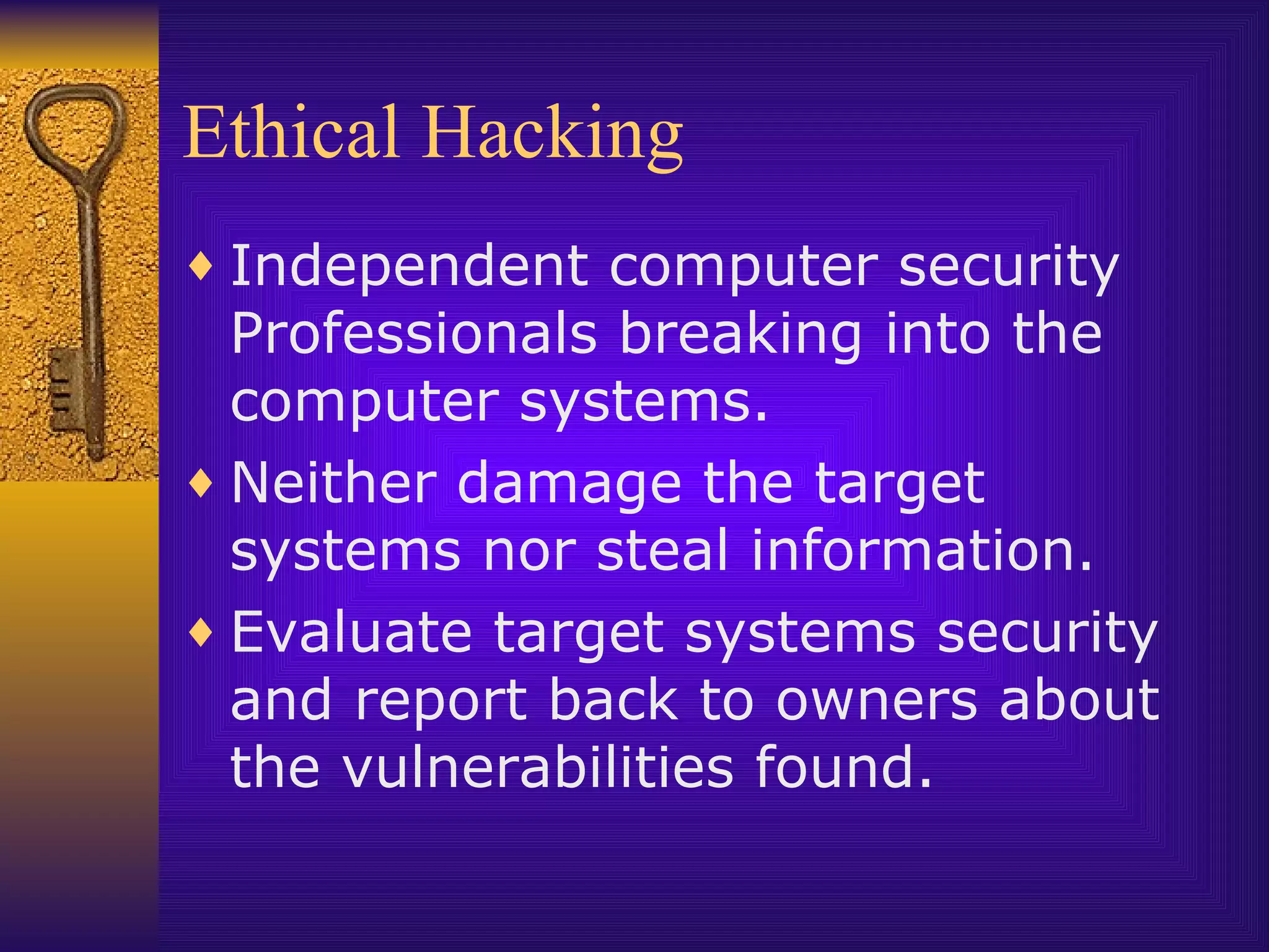 Ethical hacking | PPT
