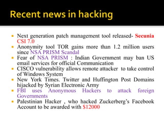 Ethical hacking | PPTX