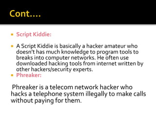 Ethical hacking | PPTX