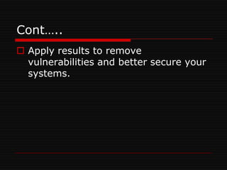 Ethical hacking a licence to hack | PPT
