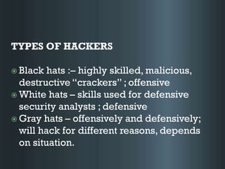 Ethical hacking and System administration | PPSX