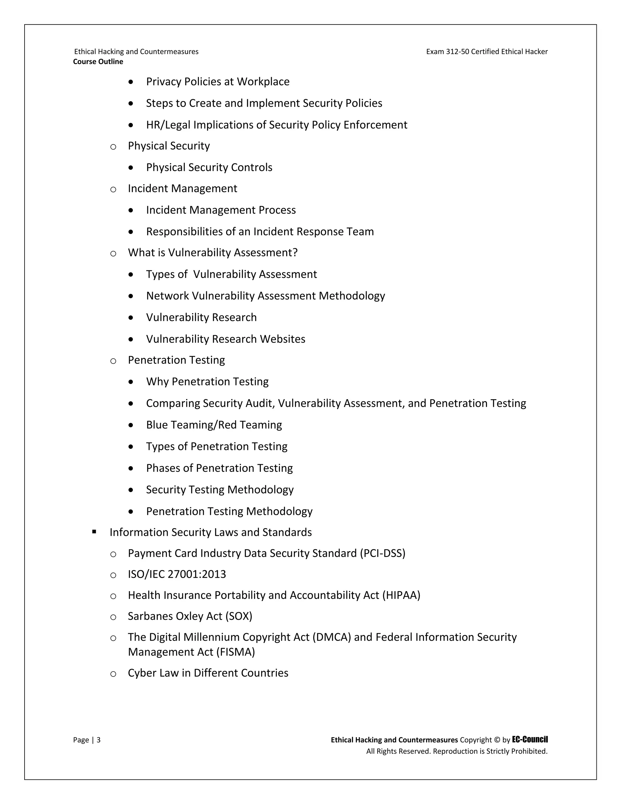 Ethical Hacking And Countermeasures Pdf