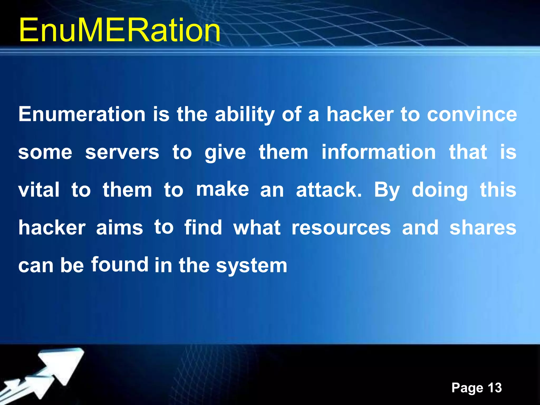 Ethical hacking and cyber security intro | PPTX