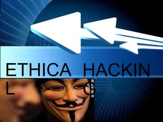 Ethical hacking and cyber security intro | PPTX