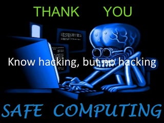 Ethical hacking and cyber security intro | PPTX