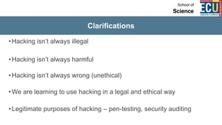 Ethical Hacking and Defense Penetration | PPTX