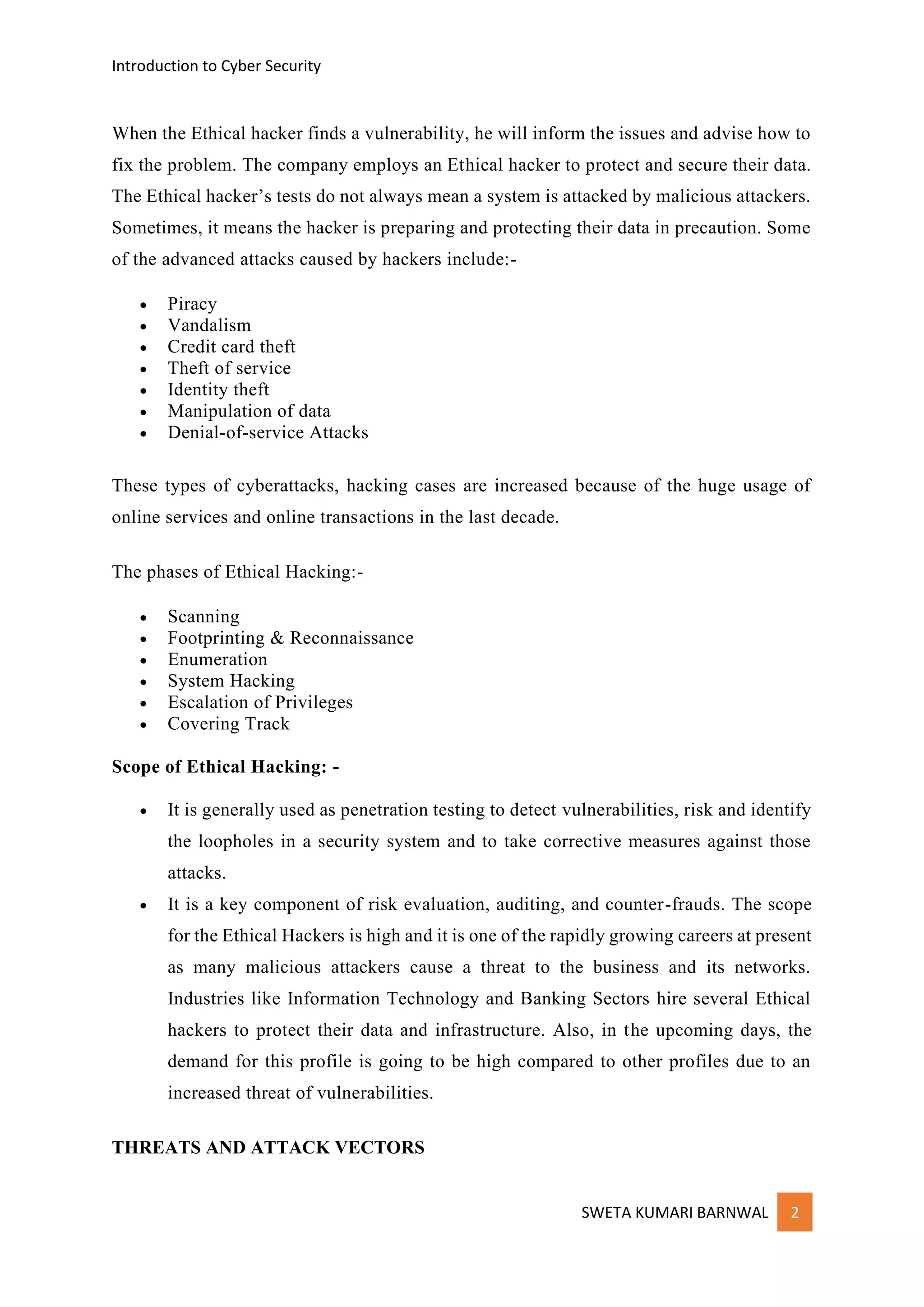 Ethical hacking and social engineering | PDF