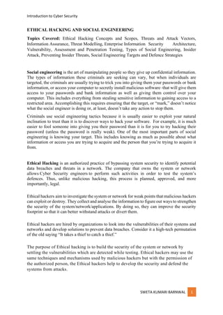 Ethical hacking and social engineering | PDF
