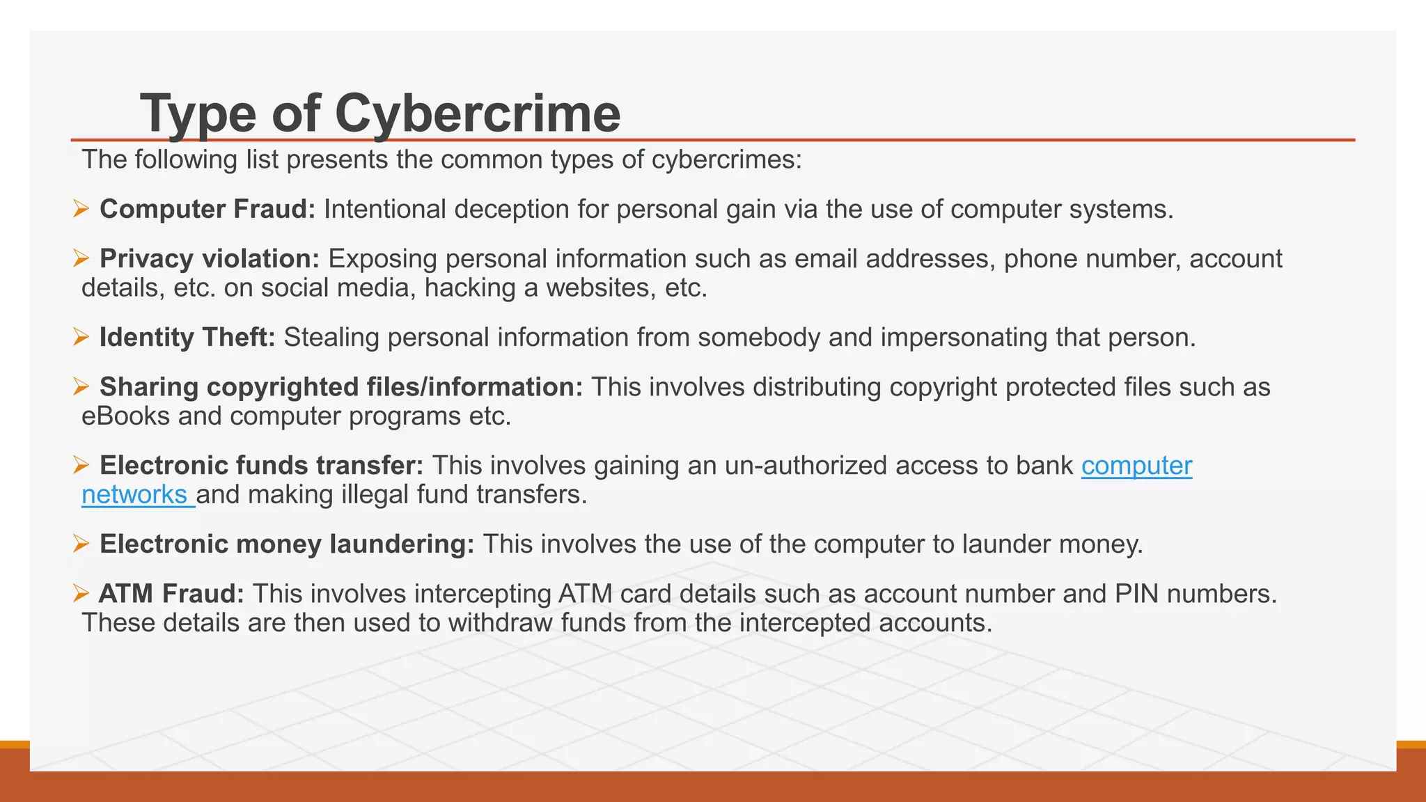 Ethical hacking Chapter 1 - Overview.pptx | Information and Network ...