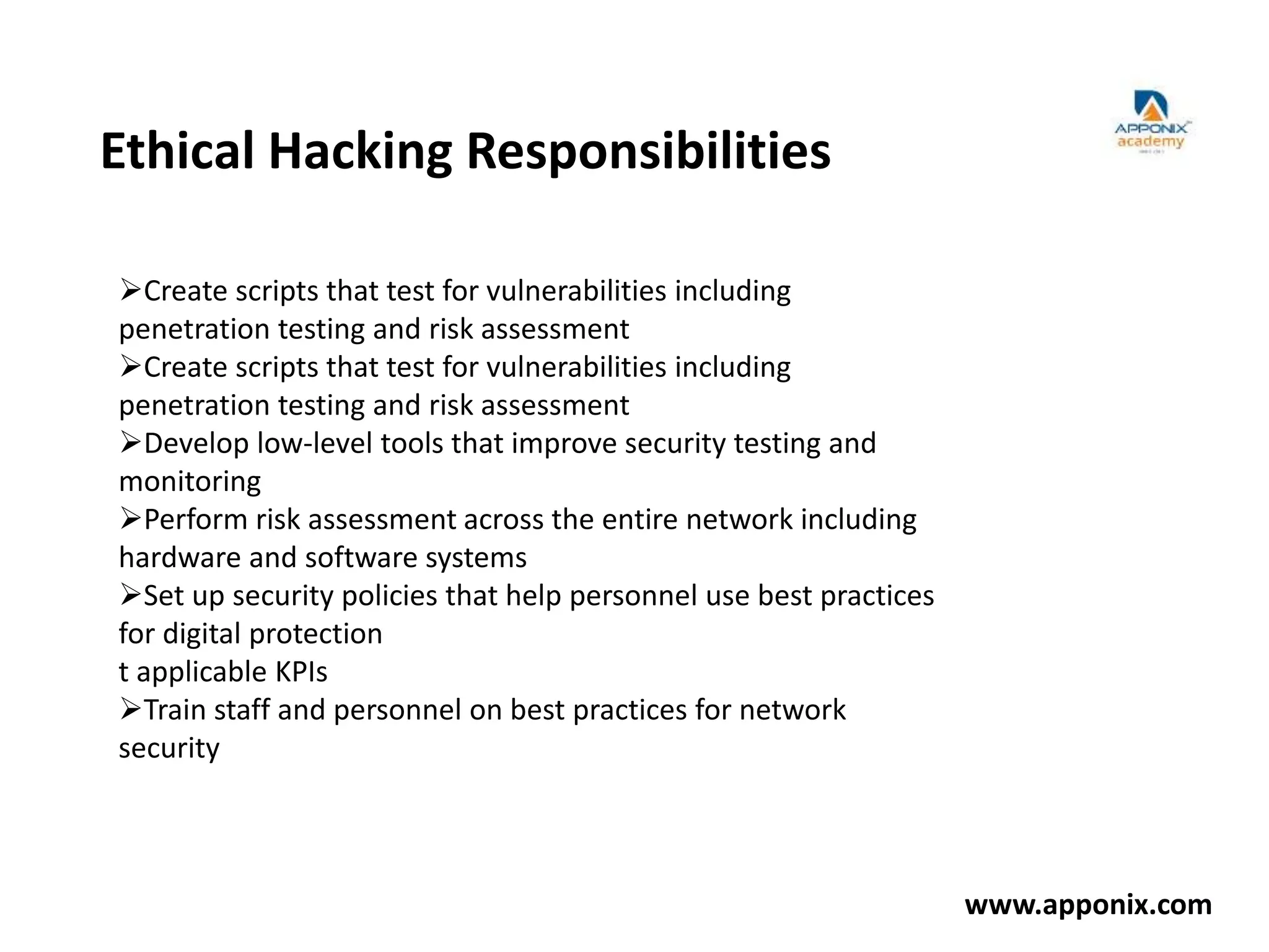 Ethical Hacking Course Ppt 