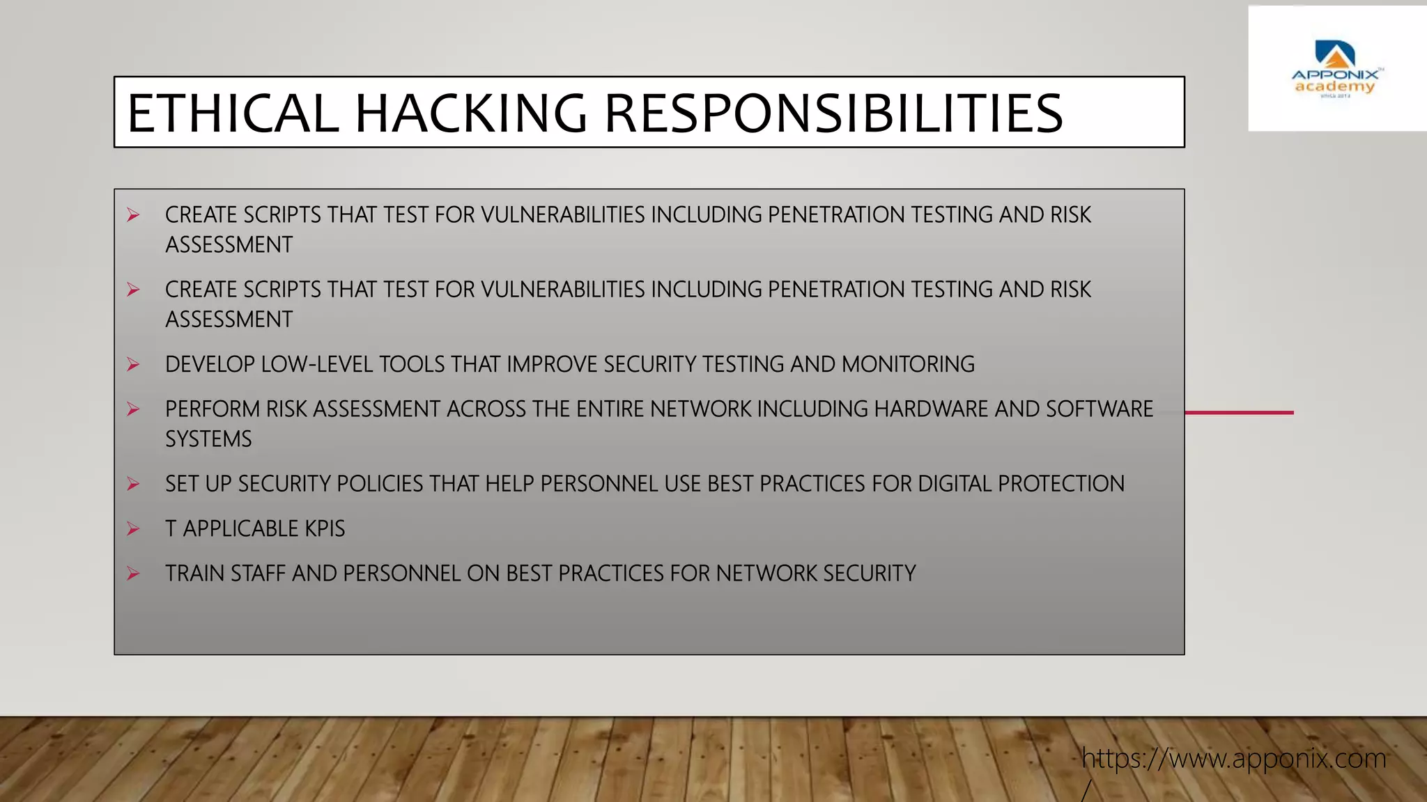 Ethical hacking course ppt | PPT Ethical hacking course ppt | PPT