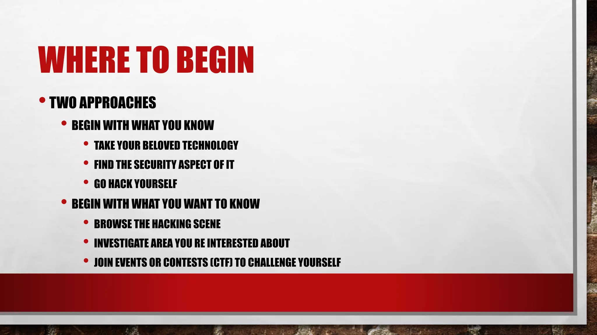 Ethical hacking for fun and profit | PDF