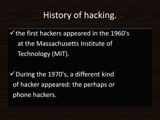 Ethical Hacking | PPT