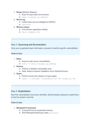 Master Ethical Hacking Basics Like a Pro | PDF
