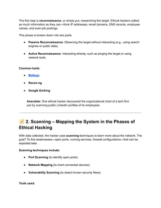 🔐 Ethical Hacking Lifecycle_ A Beginner’s Guide to Cybersecurity’s ...