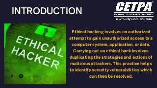 All About Ethical Hacking | PPT
