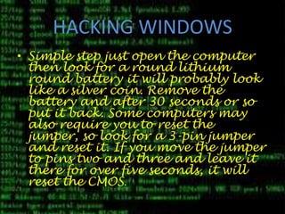 Ethical hacking ppt | PPTX | Computing | Technology & Computing