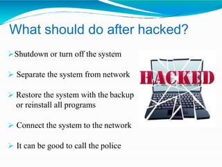 Ethical hacking ppt by shantanu arora | PPTX
