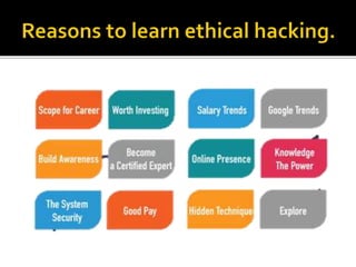 Ethical Hacking Presentation.pptx | Information and Network Security | Computing