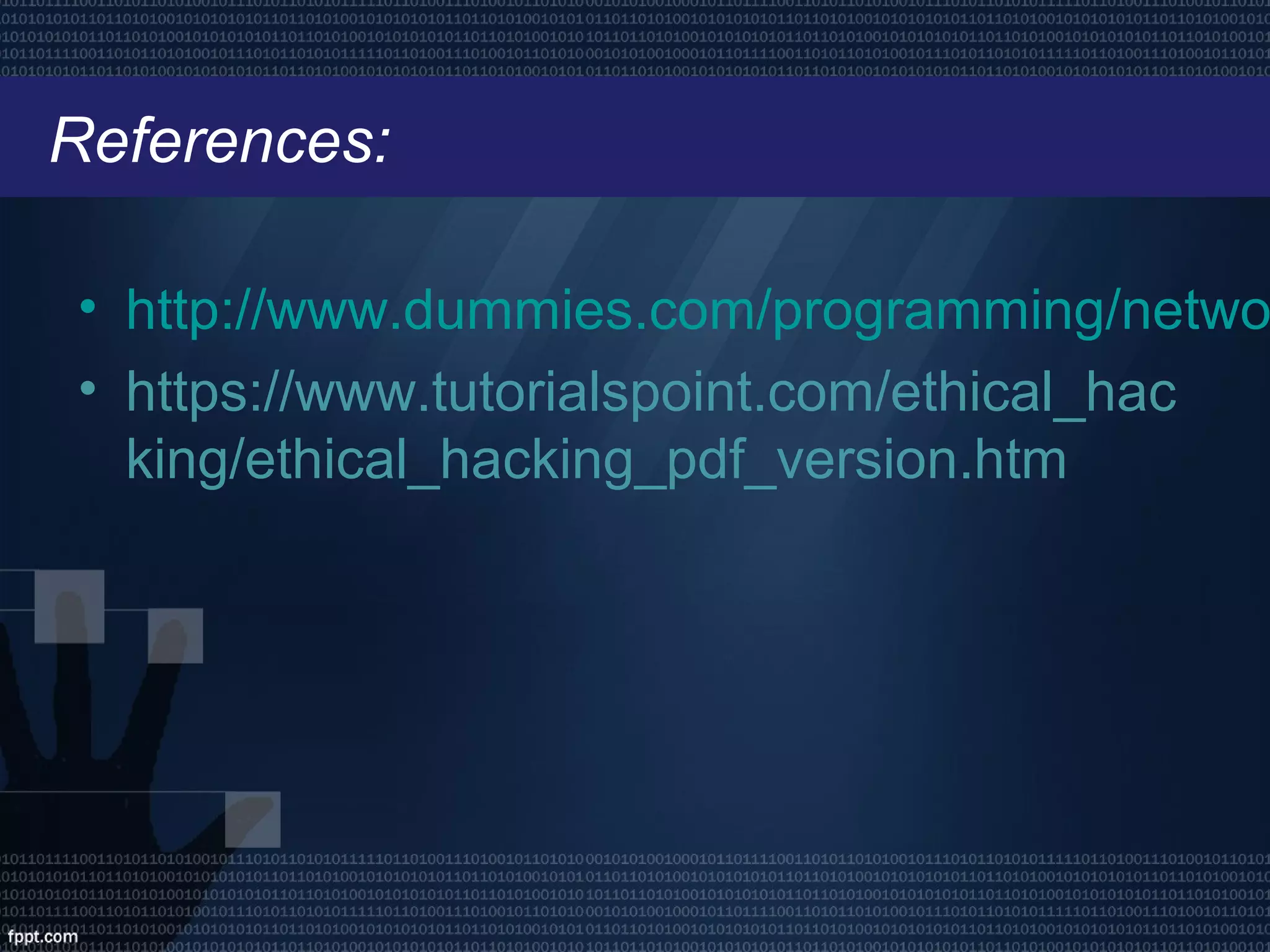 Ethical Hacking Powerpoint | PPT