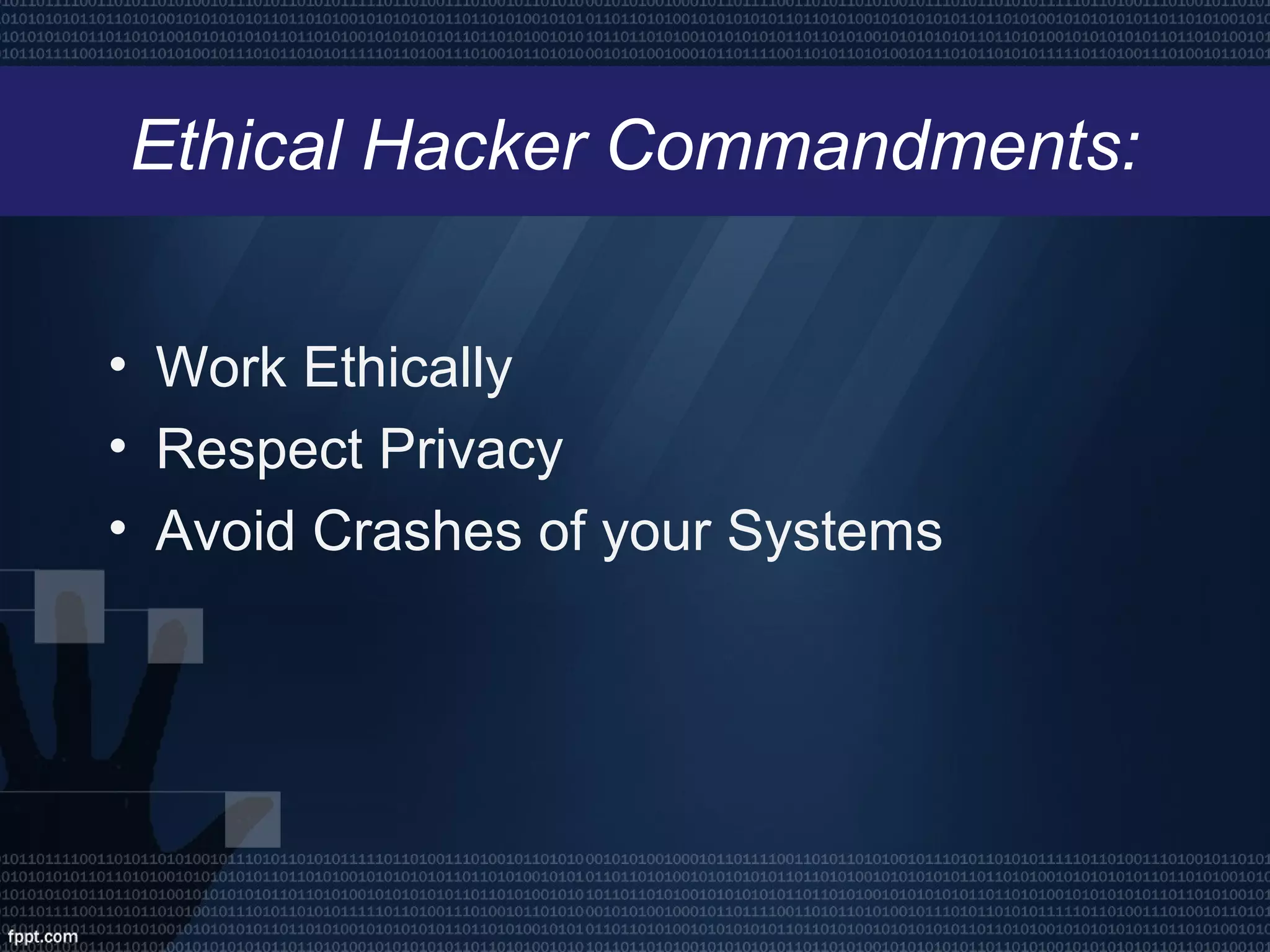 Ethical Hacking Powerpoint | PPT