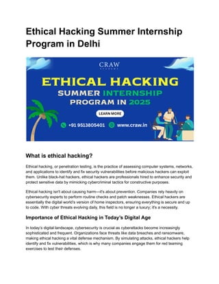 Ethical Hacking Summer Internship Program in 2025.pdf