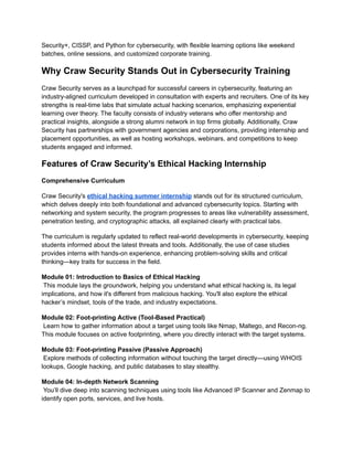 Ethical Hacking Summer Internship Program in 2025.pdf
