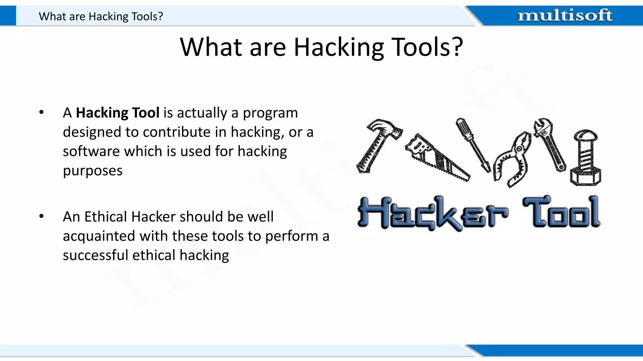 Ethical Hacking Tools | PDF