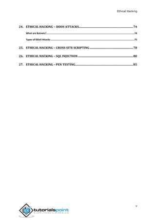 Ethical hacking tutorial | PDF