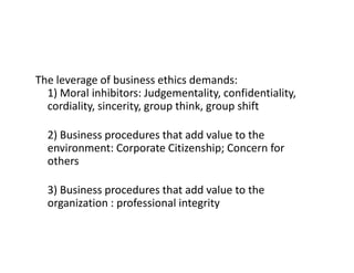 Ethical intelligence | PPT