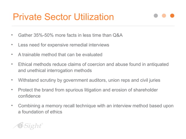 Ethical Investigation Interviews: The PEACE Model | PPT | Law