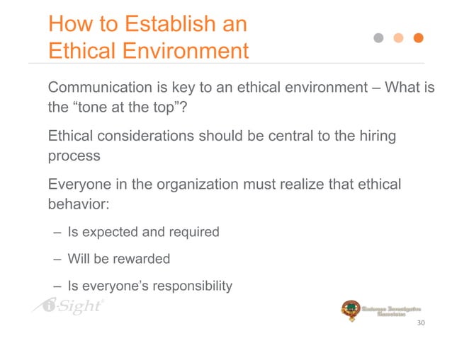 Ethical investigation interviews Ten things to consider | PPTX ...