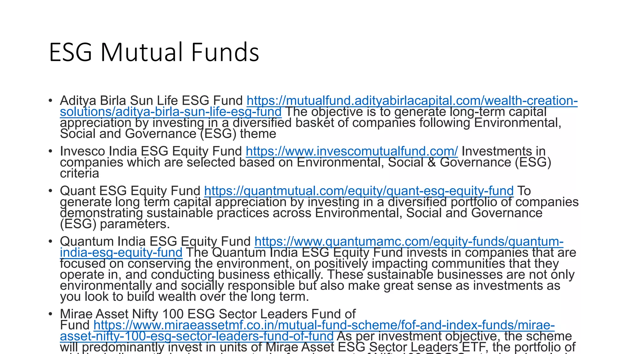 Ethical Investing in India | PPTX