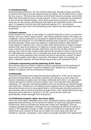 Ethical issues | PDF | IT and Internet Support | Internet