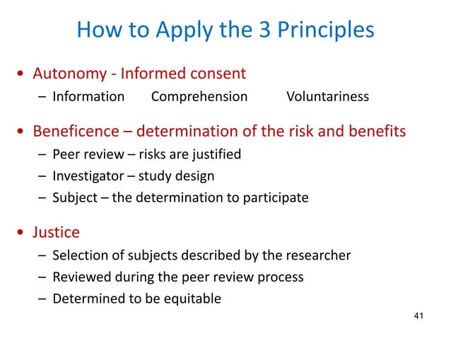 Ethical issues in Research | PPT