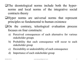 ETHICAL ISSUES in health system management | PPT