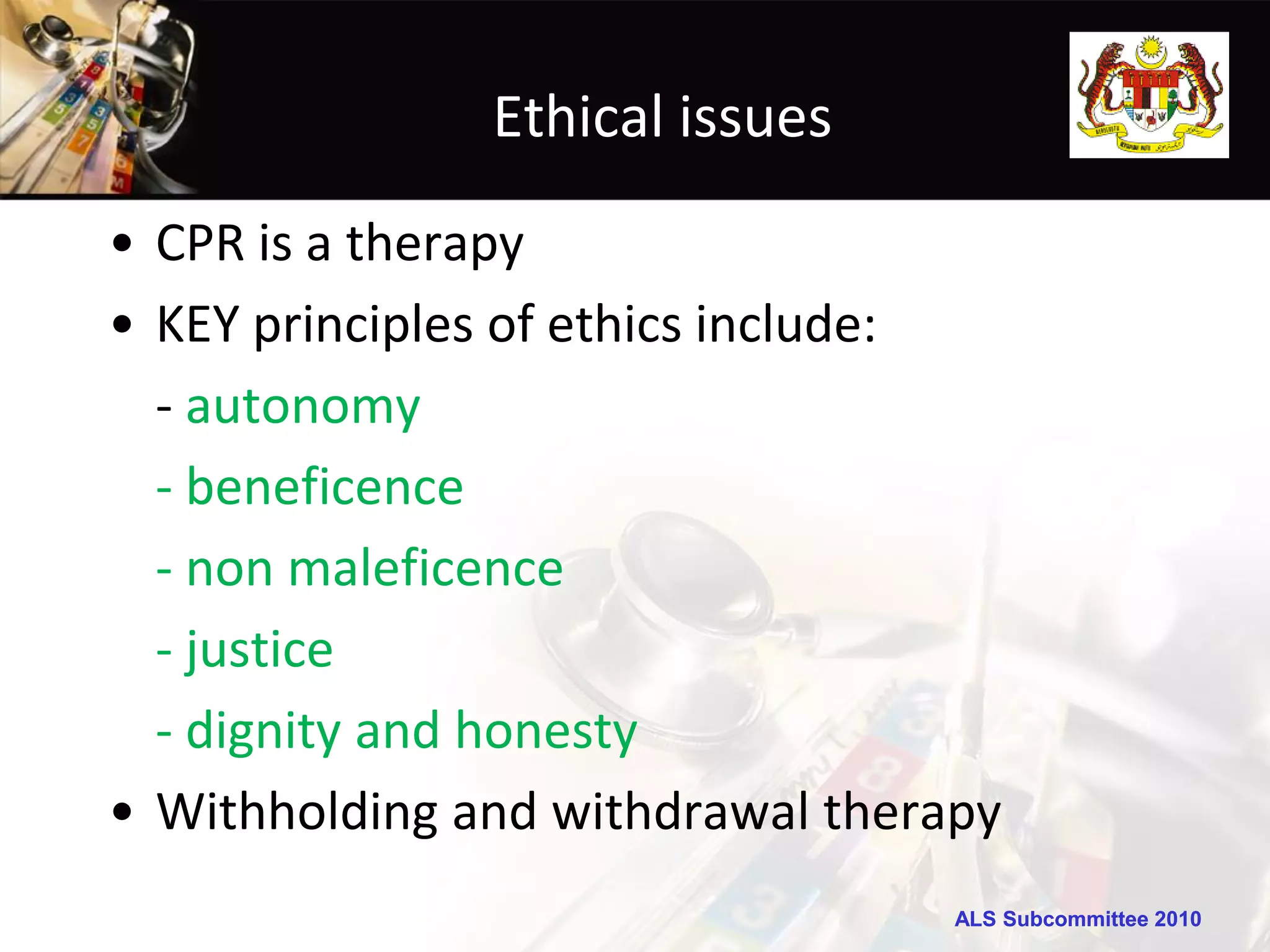 Ethical issues06122011 | PDF