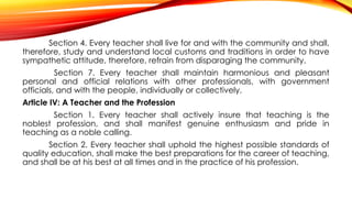 Ethical Issues concerning teaching profession.pptx