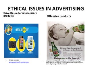Ethical issues in advertising | PPTX