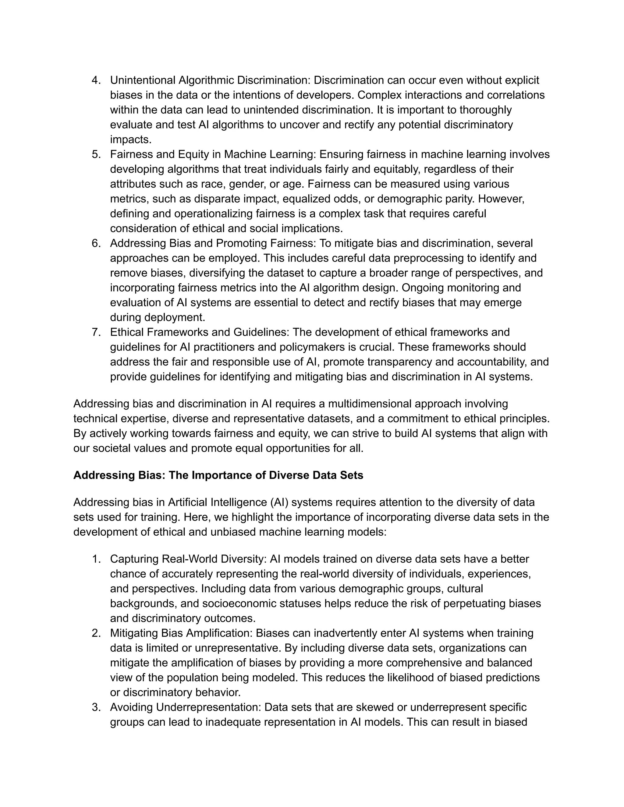 Ethical Issues in Artificial Intelligence: Examining Bias and ...