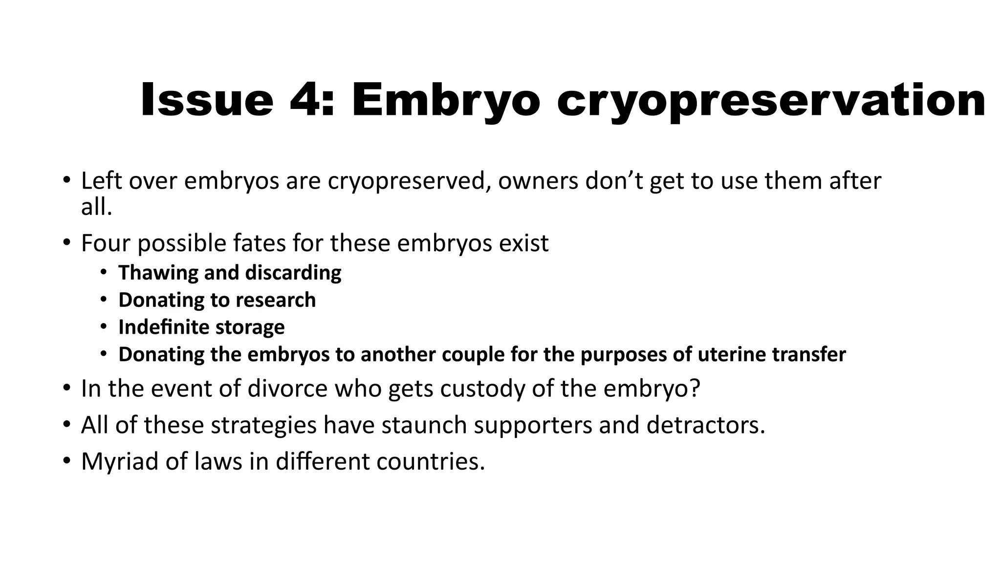 Ethical issues in assisted reproduction | PPTX