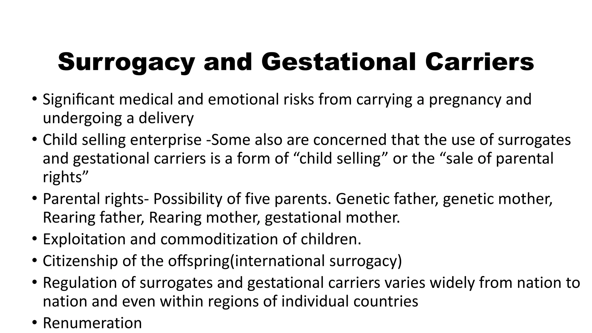 Ethical issues in assisted reproduction | PPTX