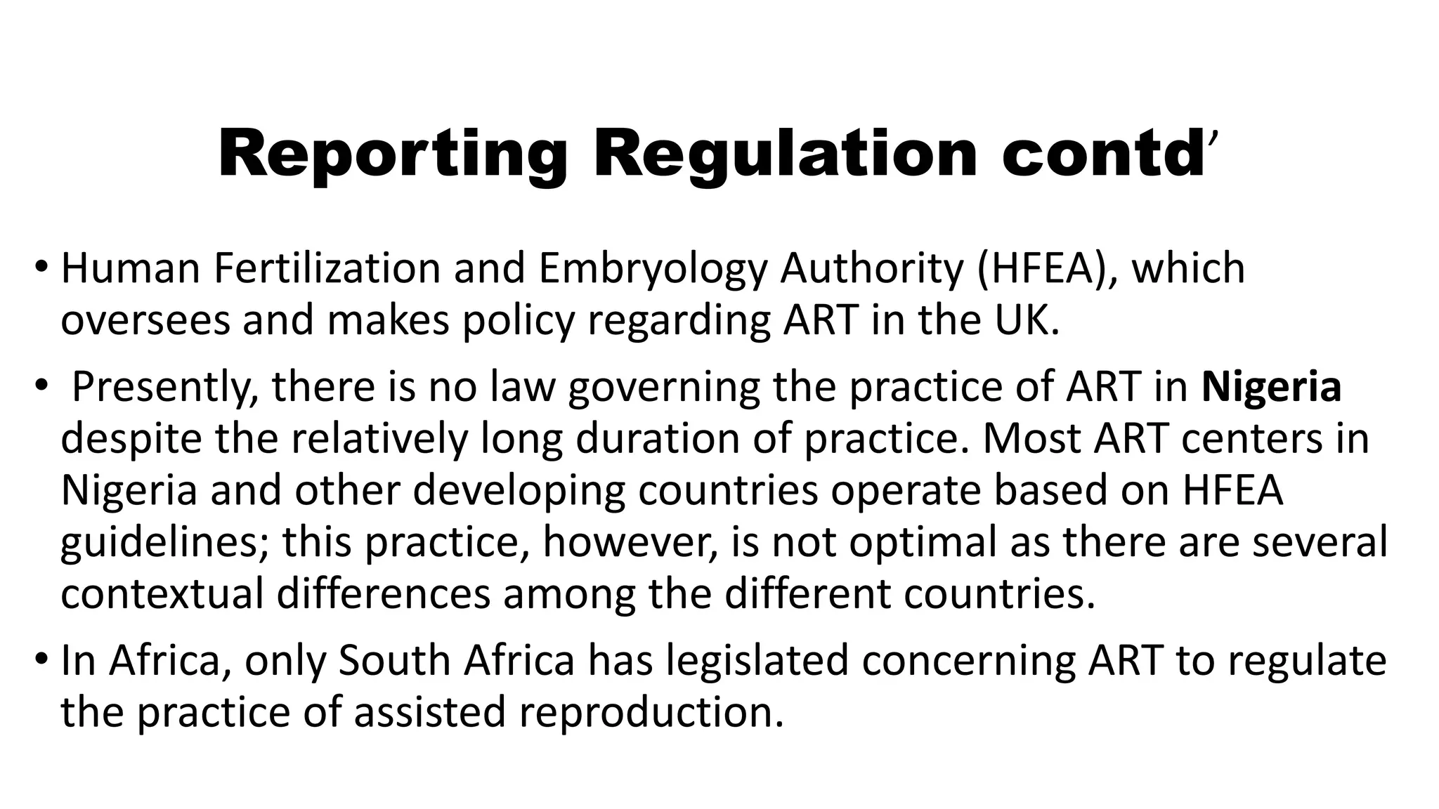 Ethical issues in assisted reproduction | PPTX