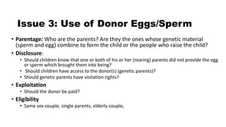 Ethical issues in assisted reproduction | PPTX